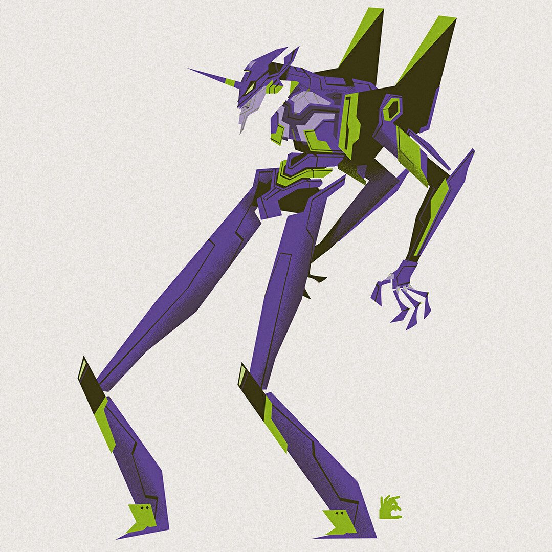 Neon Genesis Evangelion Robots