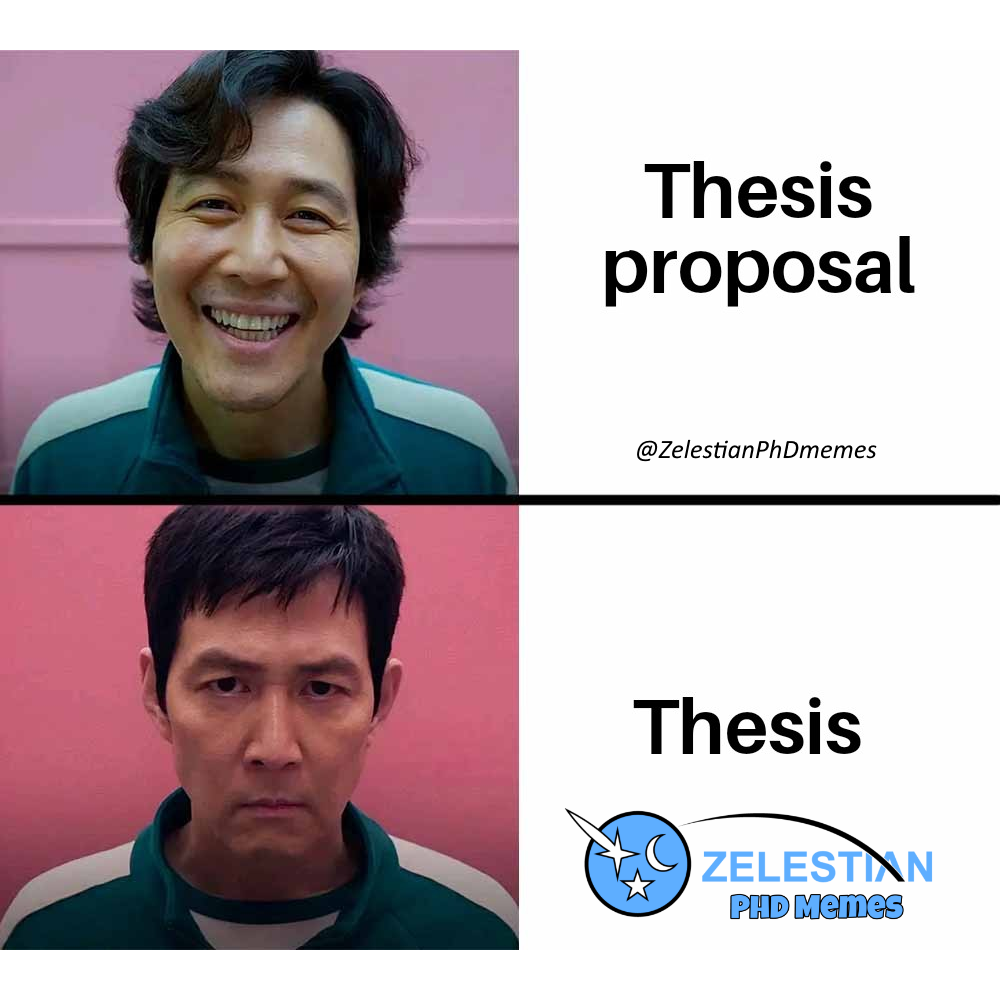 Zelestian PhD memes: "#thesis #proposal #phdstudent #doctoratestudent ...
