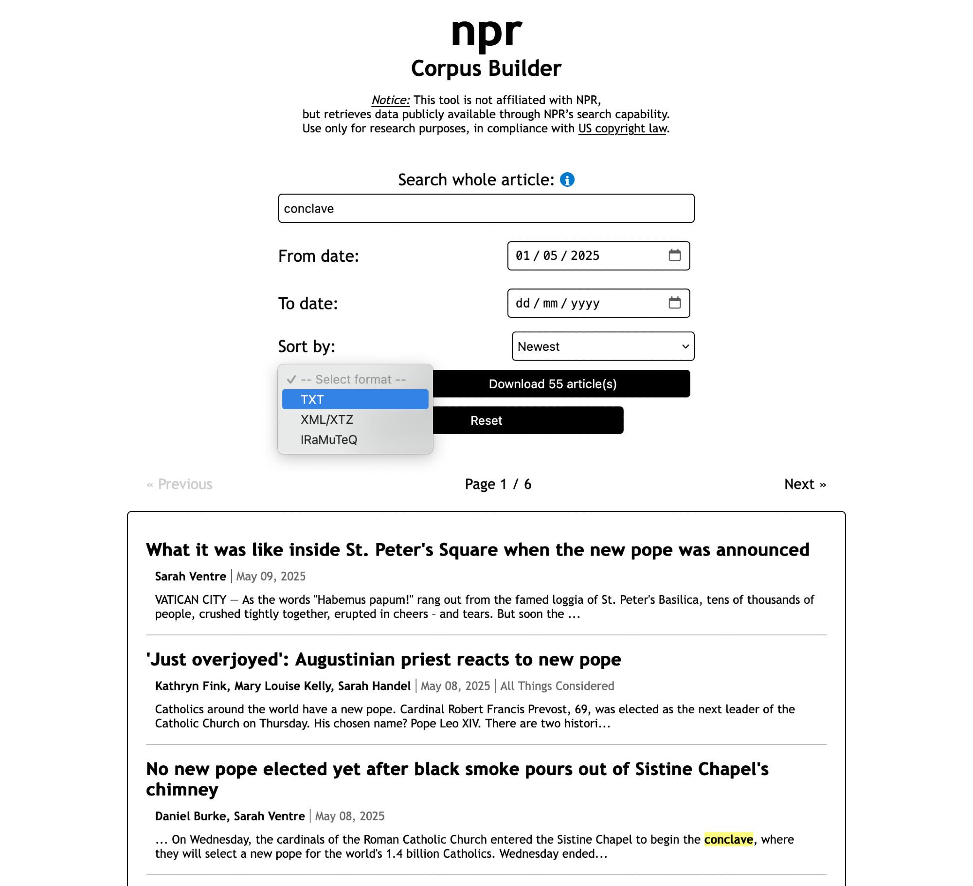 Florent Moncomble: "New in corpus building tools: the NPR Corpus Buil ...