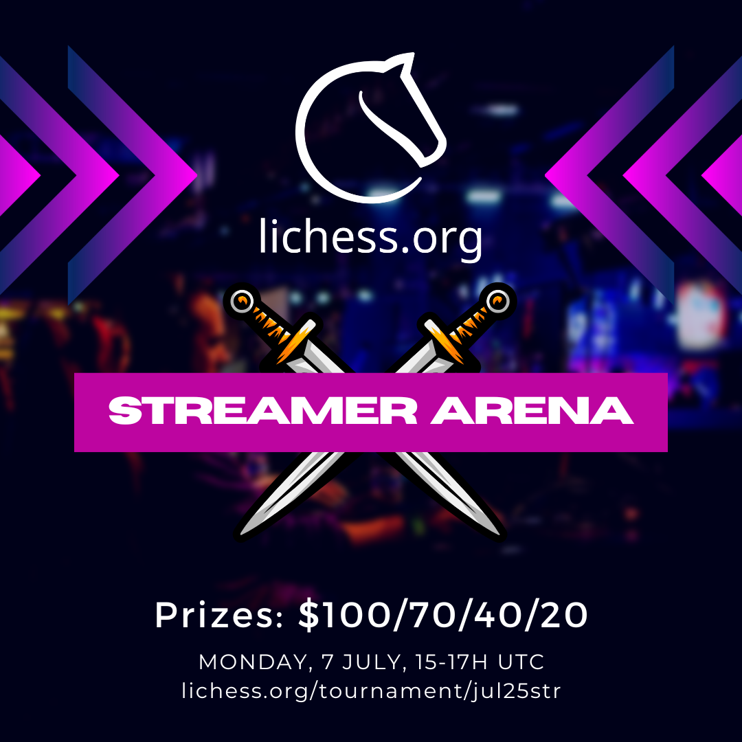 lichess: "Streamers and communities, get ready for the next…" - Mastodon